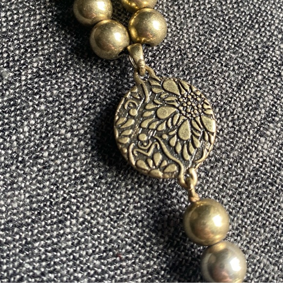 Lucky Brand | Jewelry | Lucky Brand Silver And Gold Toned Necklace With ...